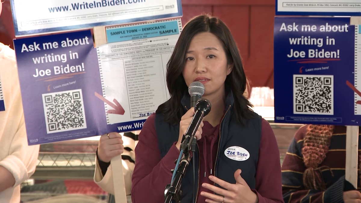 Boston mayor visits N.H. to urge voters to write-in Joe Biden