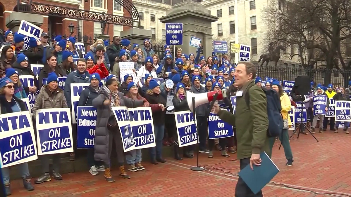 School closed for 6th day in Newton as strike continues