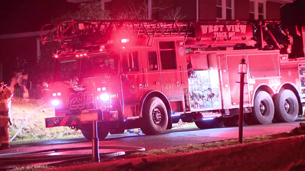 Fire breaks out inside of house in Ross Township