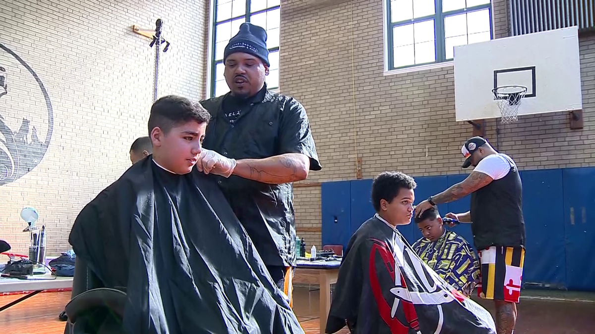 Confidence booster: Barber gives free haircuts to Worcester students ...