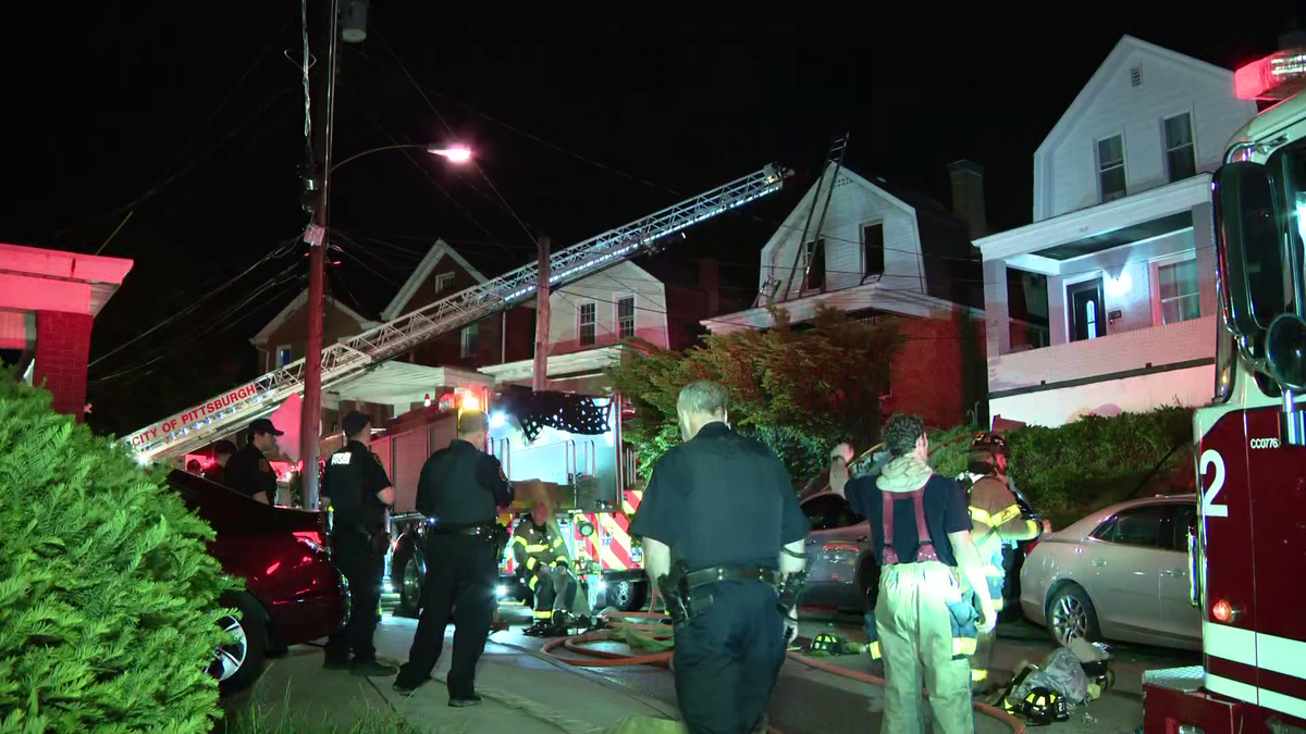Fire breaks out inside home in Pittsburgh's Carrick neighborhood