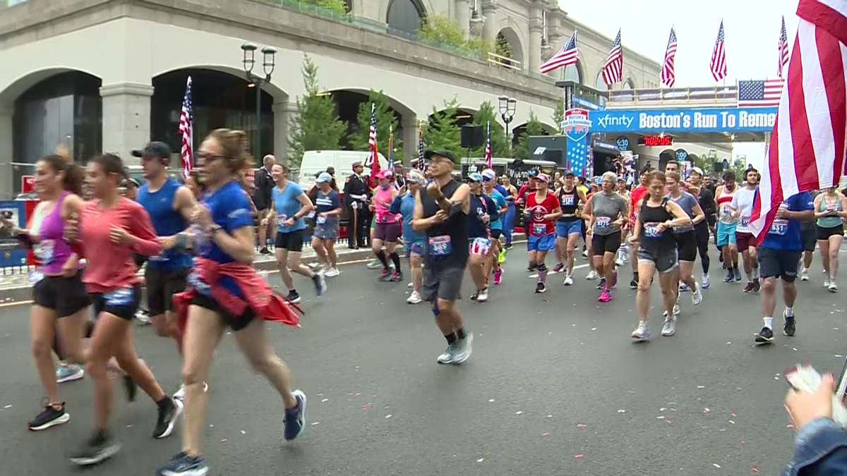 Thousands participate in Boston's Run to Remember to honor fallen first ...