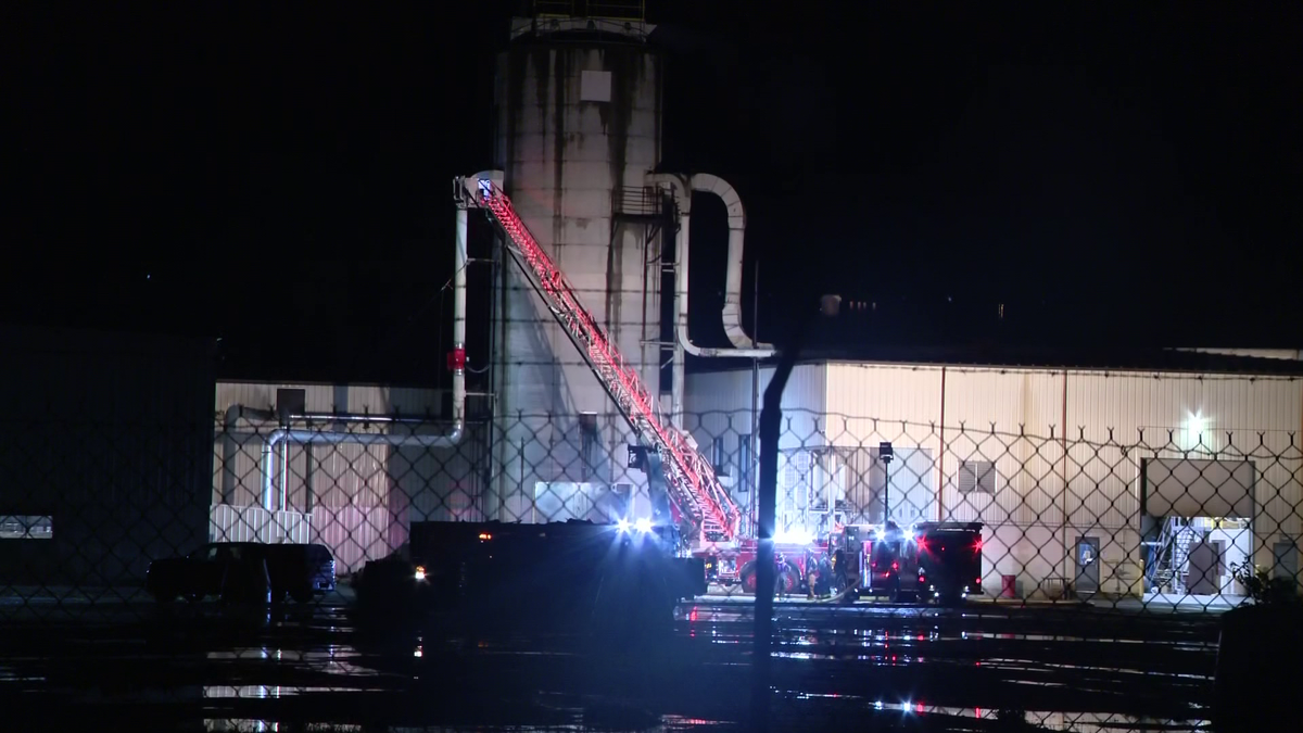 Fire breaks out inside silo in Beaver County