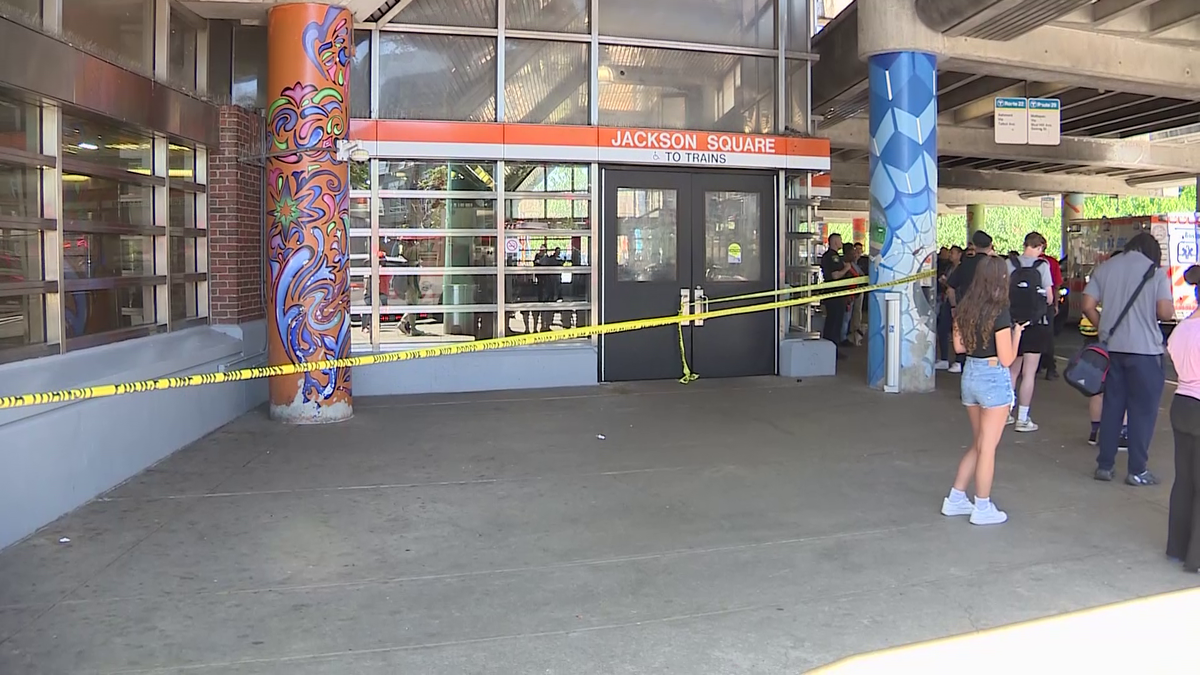 Person dies after getting trapped under MBTA train, police say