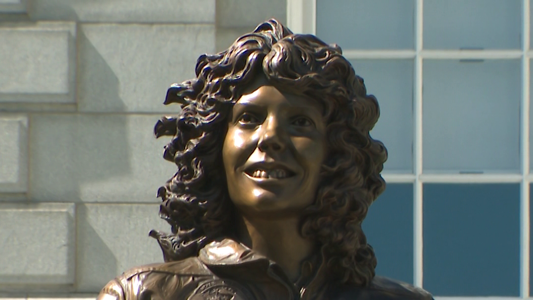 Christa McAuliffe is first woman with statue at NH capitol