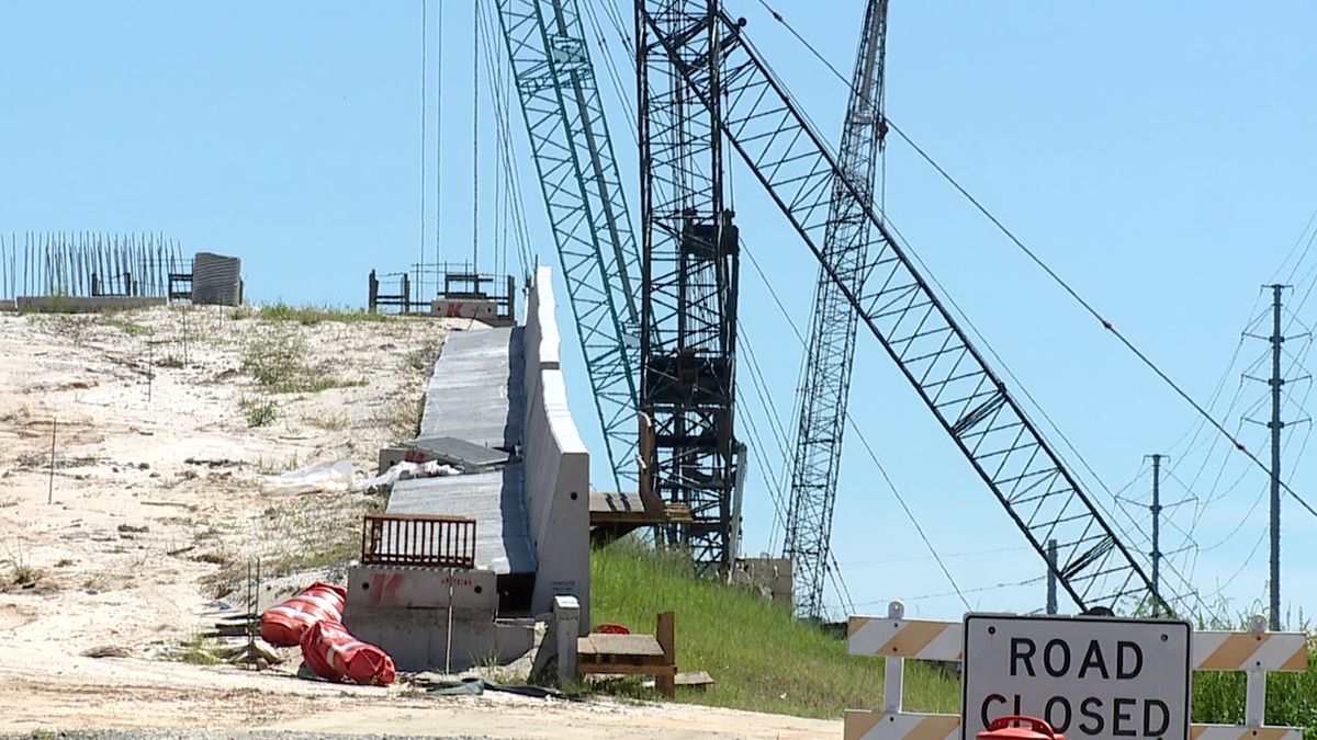 New span of Islands Expressway bridge now set to open next summer - WJCL