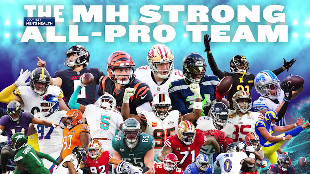 NFL Strong: Men's Health spotlights strongest players