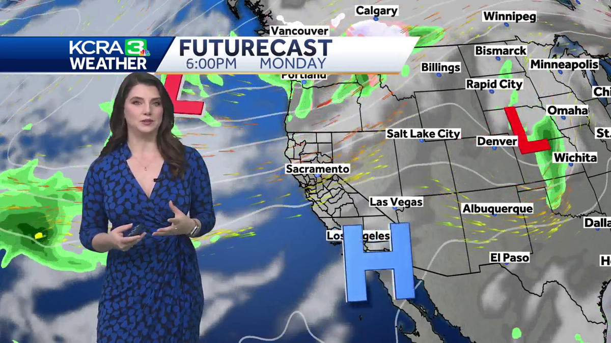 Pleasant weather to start the week in Northern California