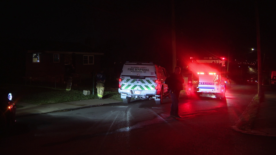 One person injured in Carnegie fire