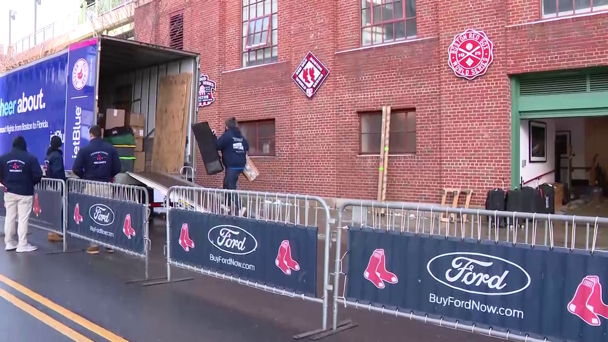 Red Sox equipment truck heading to club's spring training home in Fort ...