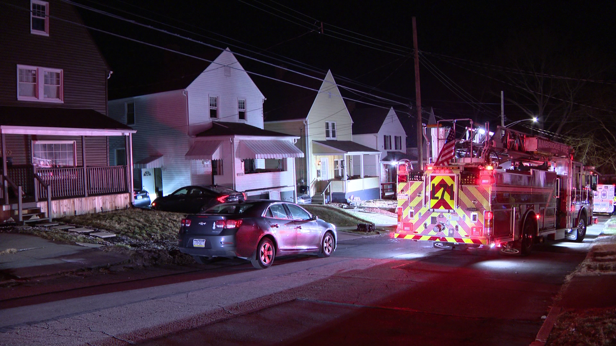 Fire breaks out inside of home in Aliquippa