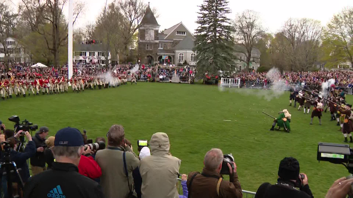 Images: Retrace Minutemen's first steps toward American independence