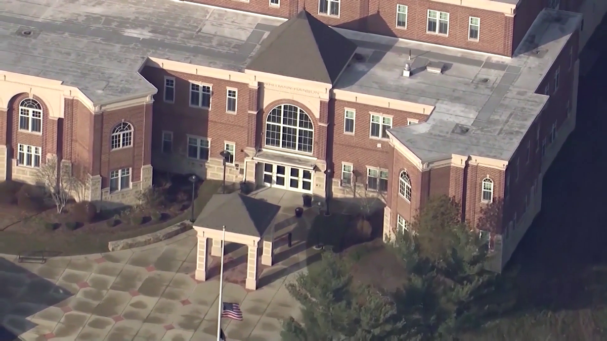Students protesting as laid off Whitman-Hanson school staff members ...