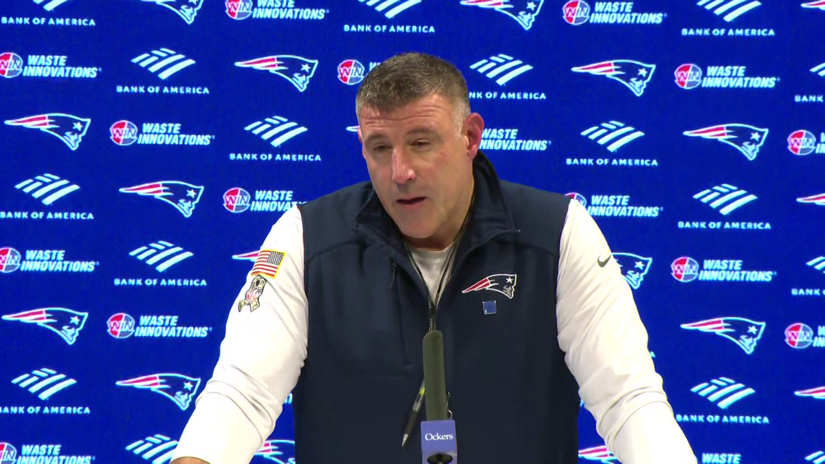 Patriots coach Mike Vrabel speaks ahead of Sunday's divisional round ...