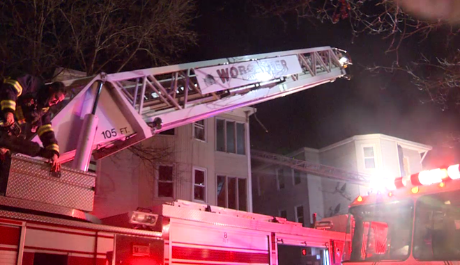 Residents rescued from burning Worcester building; 3 suffer serious ...