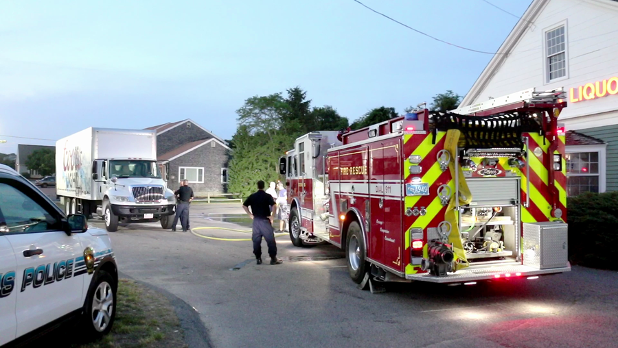 Woman struck by truck in 7-11 parking lot on Cape Cod
