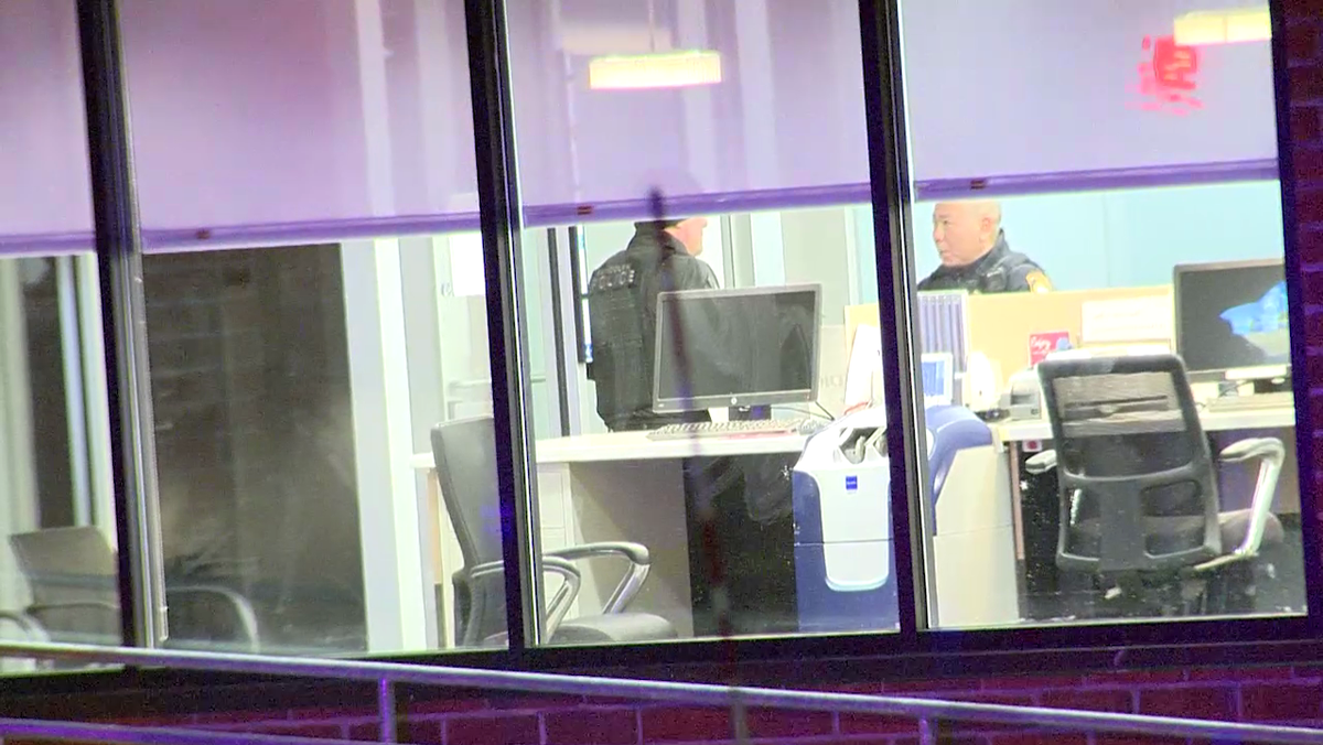 Person found inside bank after alarm goes off, police say