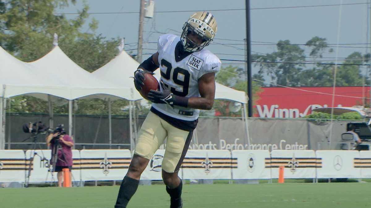 New Orleans Saints cornerback Paulson Adebo out for season