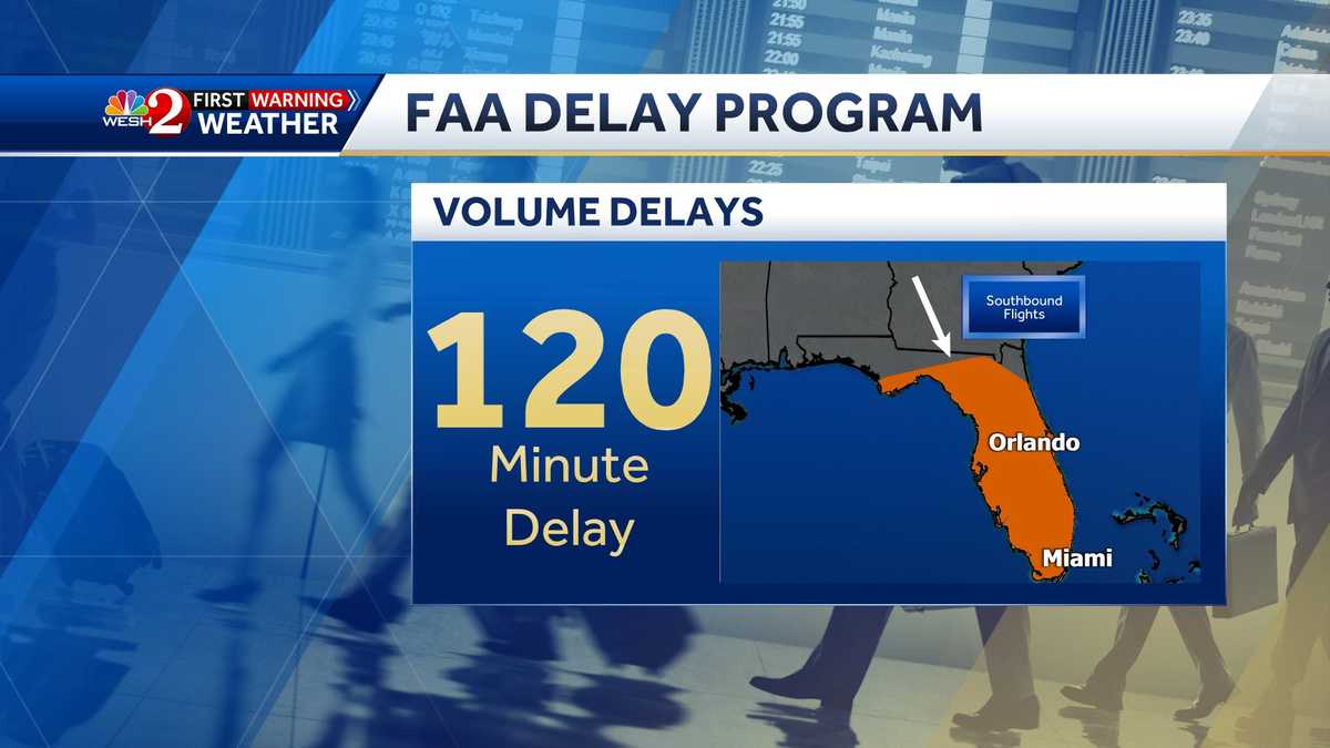 Flight delay program goes into effect for some Florida airports