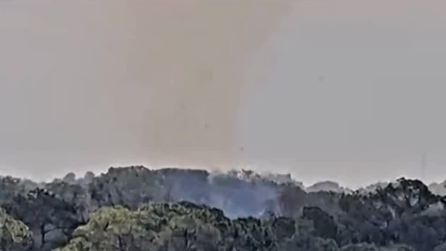 Smoke in Central Florida due to Volusia County fire