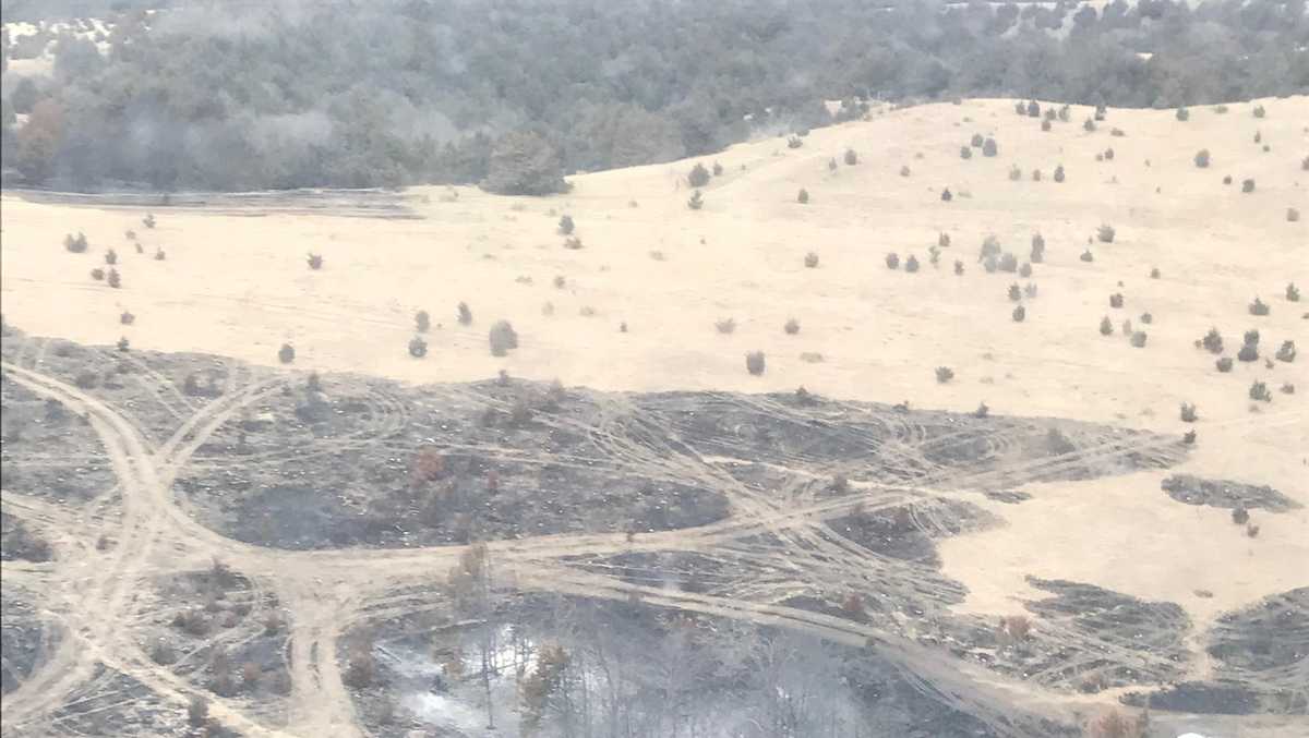 Nebraska firefighters continue battling wildfire near Wellfleet