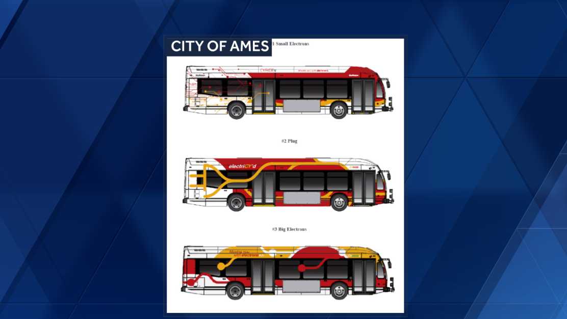 Ames is getting two new electric buses for the CyRide bus fleet.