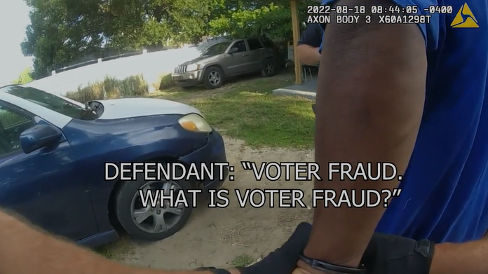 Vdeos of Florida voter fraud arrests show confusion, distress