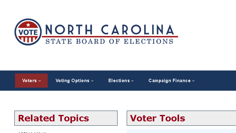 NCSBE: Public voter lookup tool being repaired