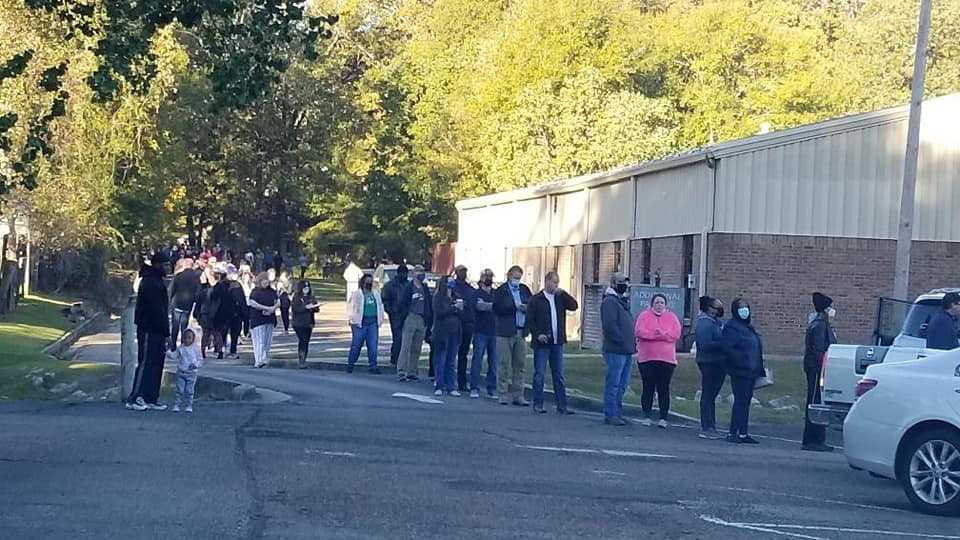 Election Day: Long lines at polls