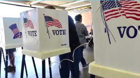 Orange County residents turn up on Election Day