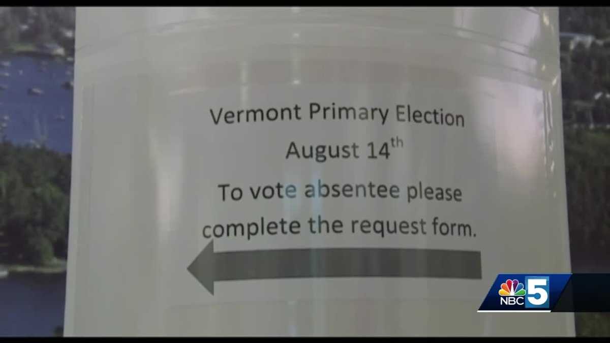 Record number of absentee ballots filed ahead of Vermont primary