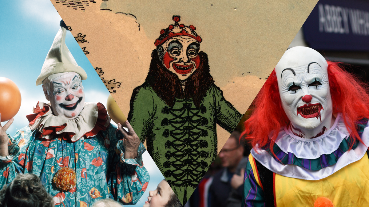Creepy clowns have been around a long time