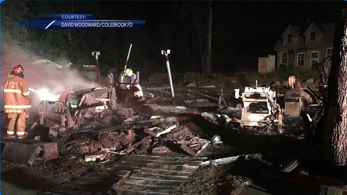 Lightning strike likely to blame for West Stewartstown fire ...