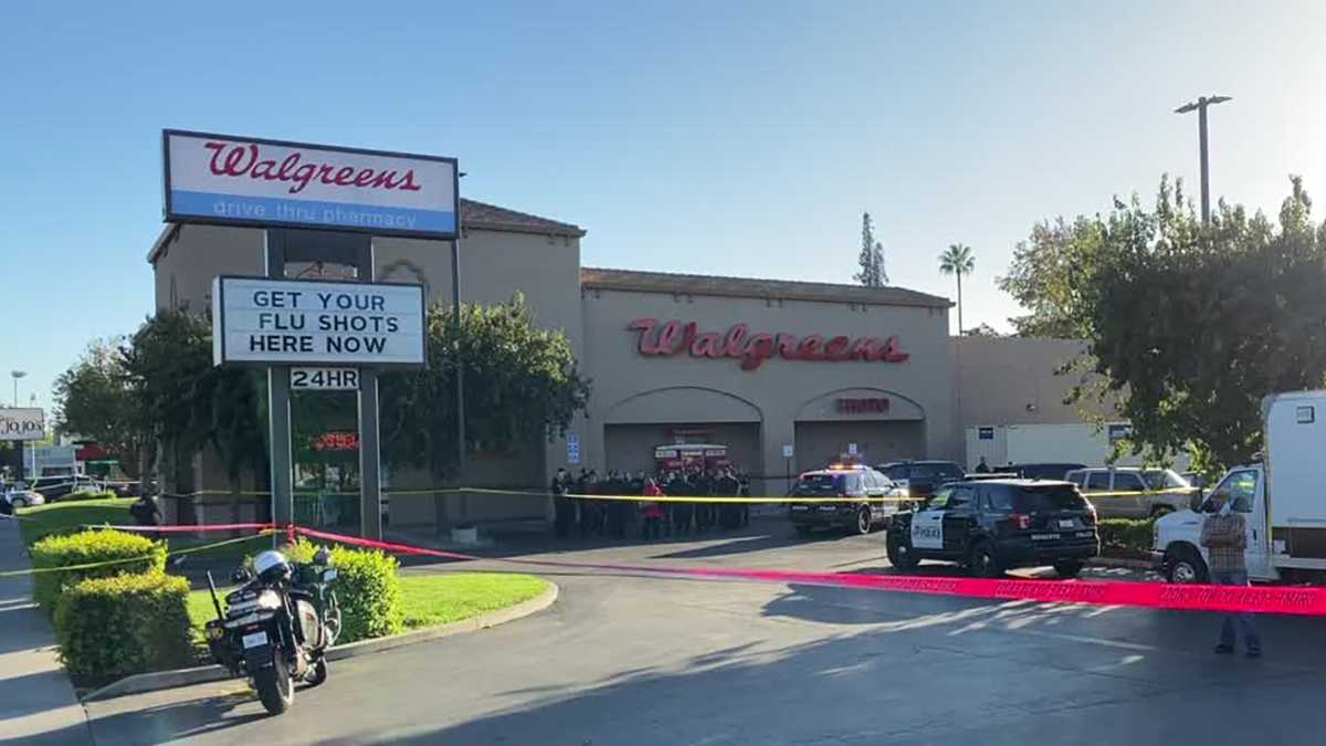 Suspect shot, injured by Modesto officers in downtown Walgreens