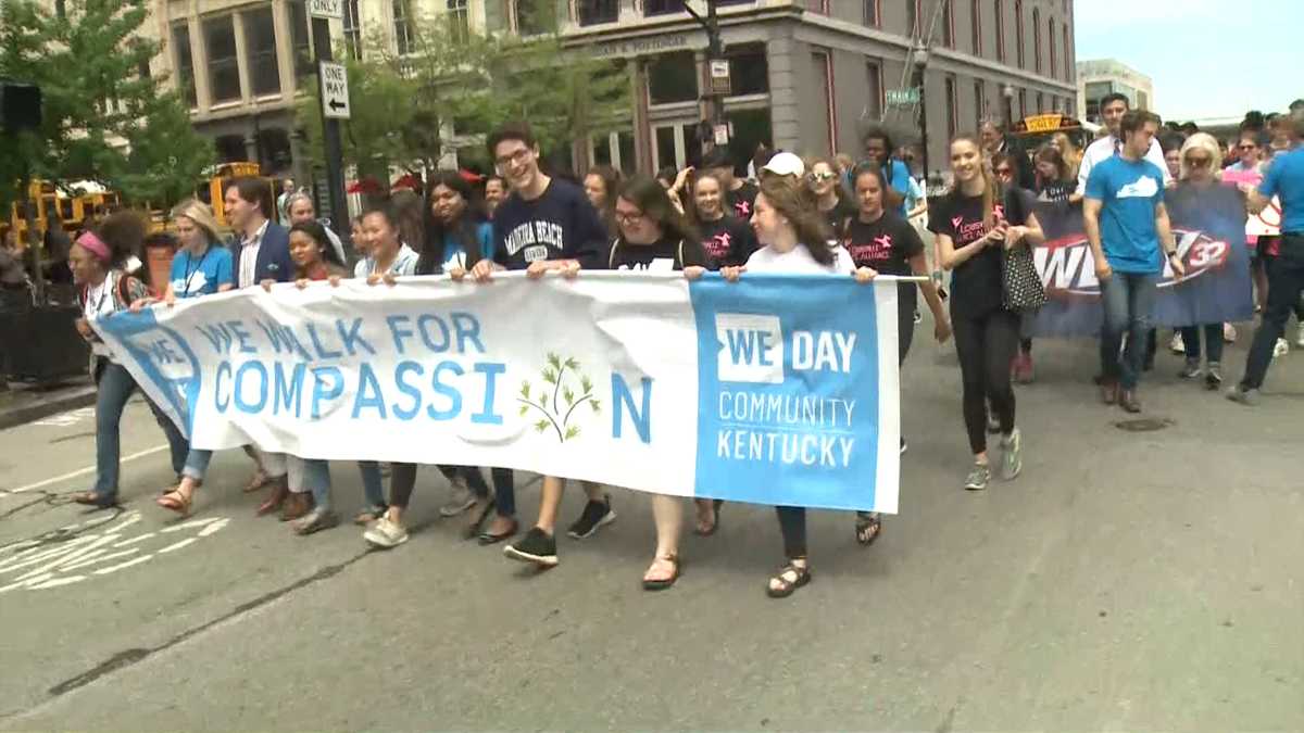 We Walk for Compassion held in downtown Louisville