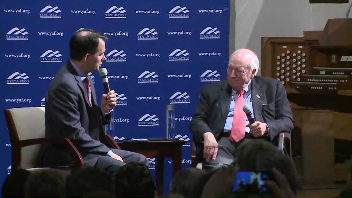Former VP Cheney to Scott Walker: 'Mistake' for Trump to pull troops ...