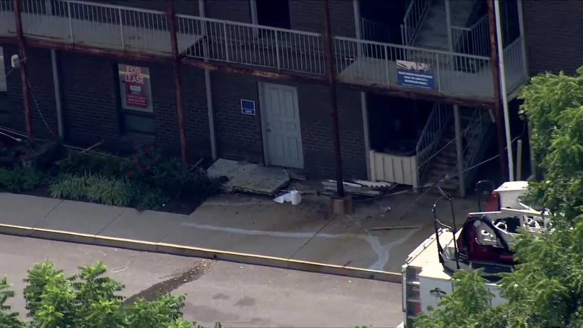 Officials: Section of walkway at business complex collapses