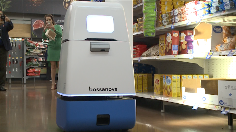 Walmart debuts new robots at Shareholders Meeting