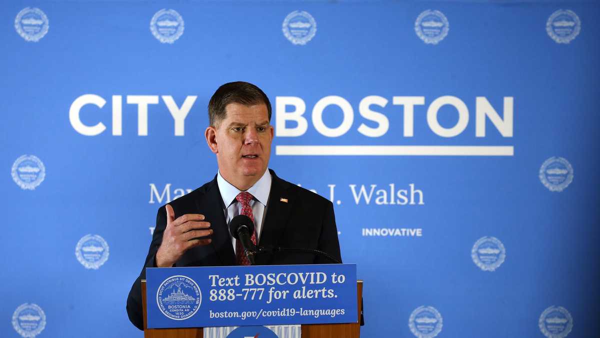 Mayor Walsh rolls Boston back to modified phase 2 step 2 restrictions