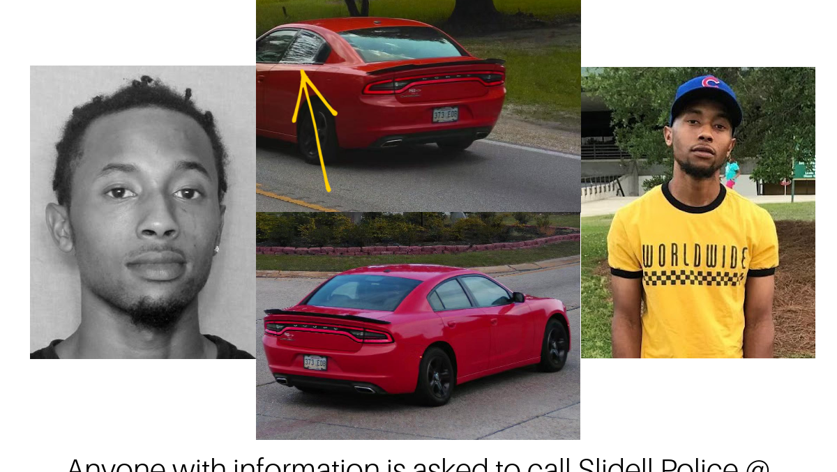 Slidell police officer hospitalized Lacombe chase suspect sought Slidell police officer hospitalized Lacombe chase suspect sought