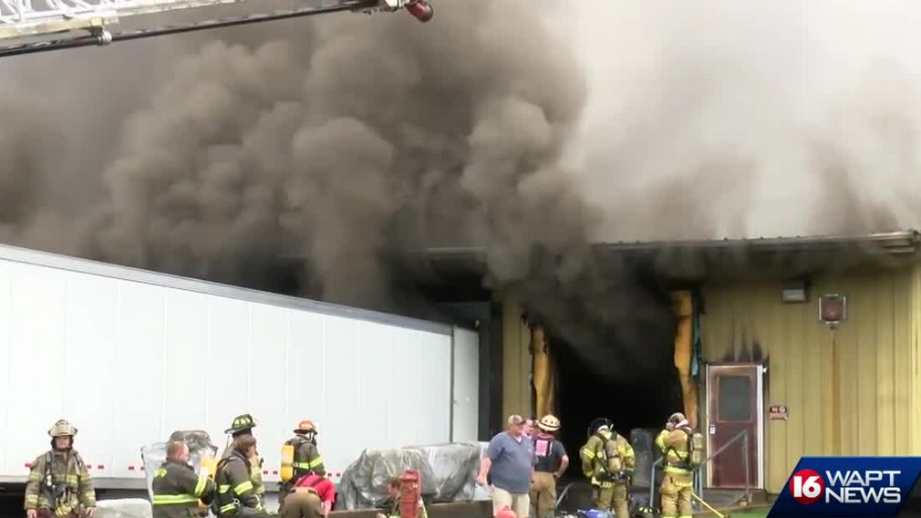 Fire rips through furniture plant warehouse
