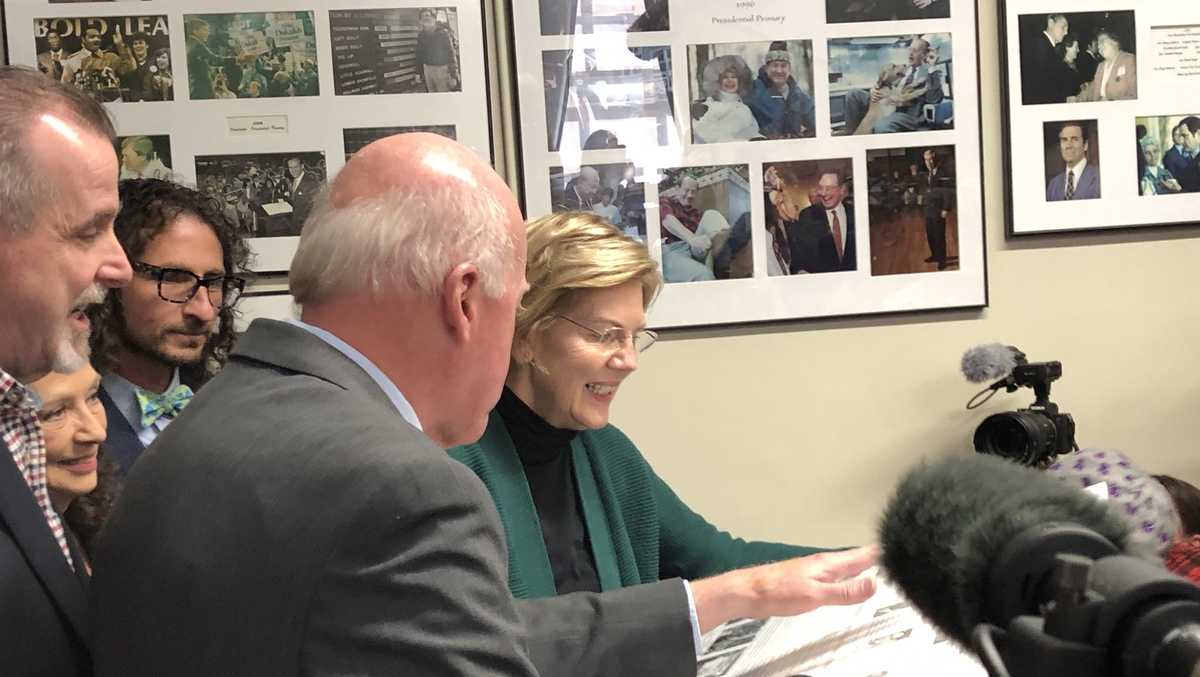 After filing for NH primary, Elizabeth Warren predicts she’ll win it