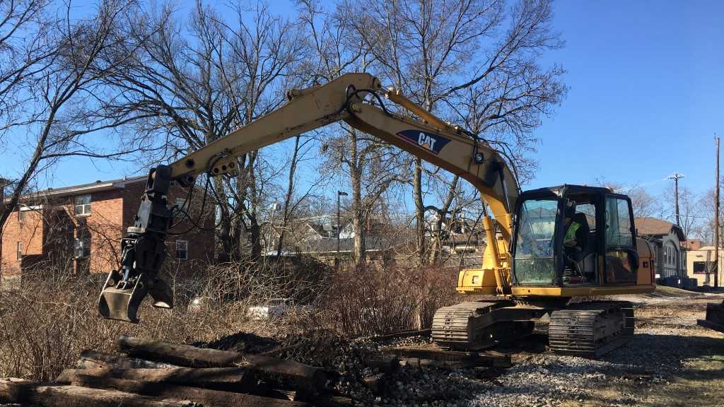 PHOTOS: Railroad removal begins on Wasson Way Trail