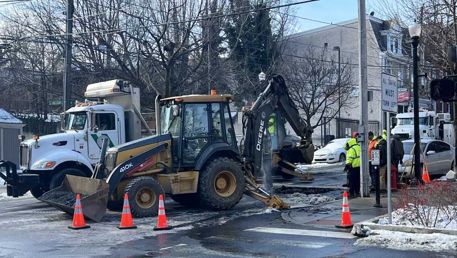Lancaster water main break
