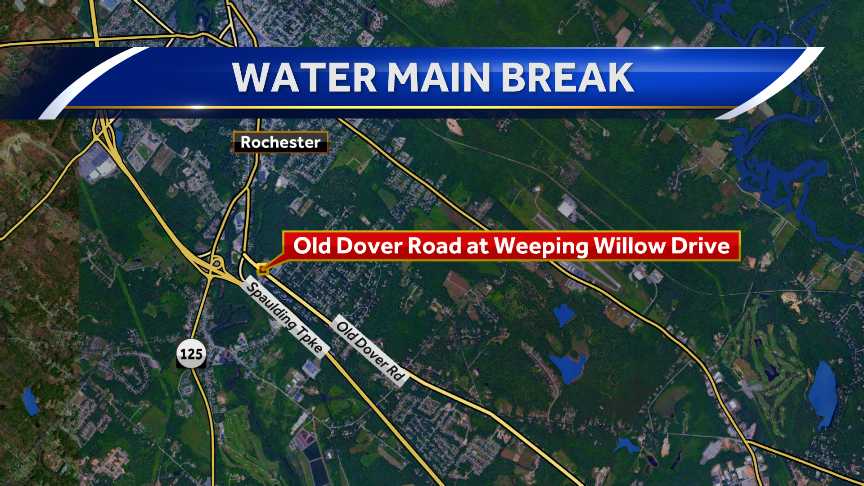 Car Falls Into Sinkhole Caused By Water Main Break In Rochester
