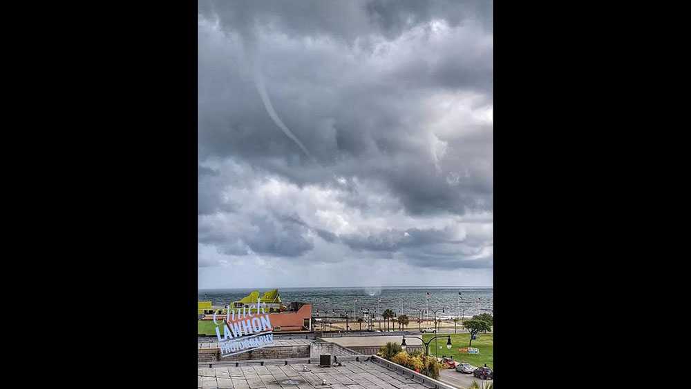 Video: National Weather Service classifies Myrtle Beach waterspout as ...