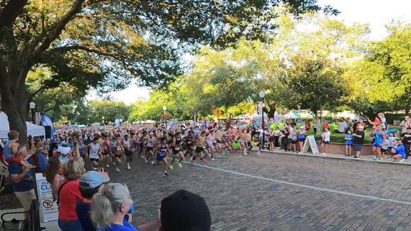 Thousands celebrate Fourth of July with Watermelon 5K