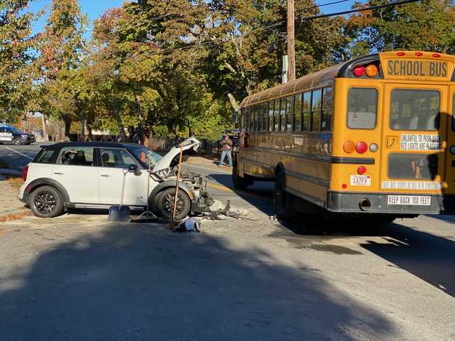 Several students injured in Watertown crash involving school bus