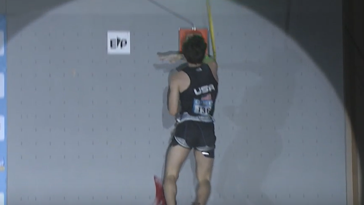 WATCH: 18-year-old American athlete breaks speed climbing record twice