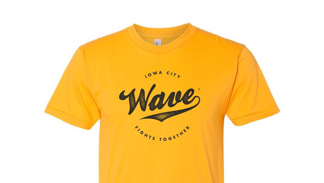 Iowa's new "Wave" shirts selling like crazy